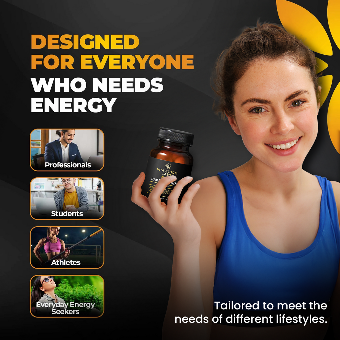 Enfinity Paraxanthine (Clean Energy) – Vita Bloom Labs
